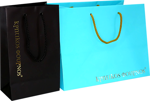 Χάρτινες τσάντες - Offset Graphic Hellas - Συσκευασίες, Γραφικές τέχνες, Εκδόσεις